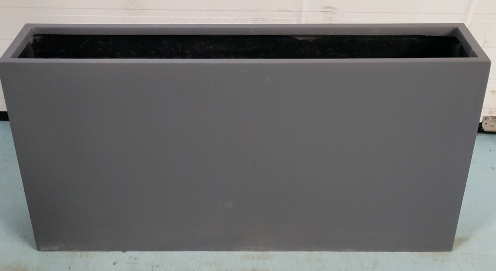 New Green Theory 48 ×24 Lightweight Fiberglass Large Span Planter