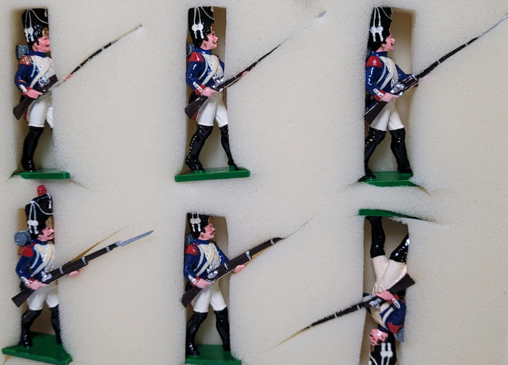 Trophy Miniatures ' Napoleonic Wars : 1st. Grenadiers ' Toy Soldier ...