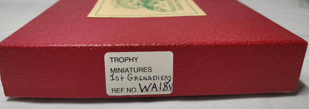 Trophy Miniatures ' Napoleonic Wars : 1st. Grenadiers ' Toy Soldier ...