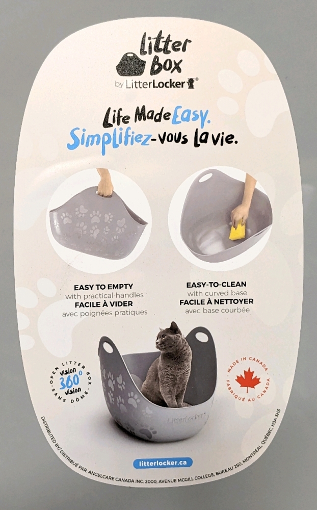 New LITTER LOCKER Cat Litter Box