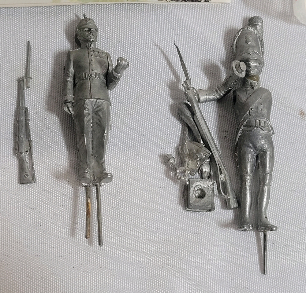 Military Soldiers of the World Toy Soldier Lead Miniatures , Unpainted ...