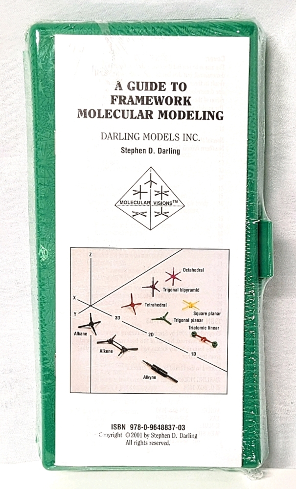 New MOLECULAR VISIONS Flexible Molecular Model Kit (Organic, Inorganic ...