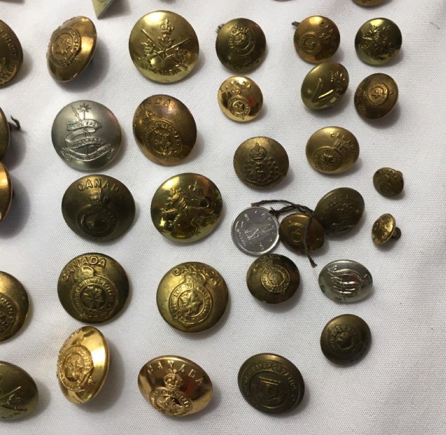 WWII & Post War Military Buttons