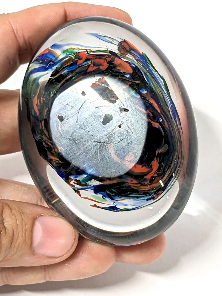 Egermann Paperweight Made in Czechoslovakia