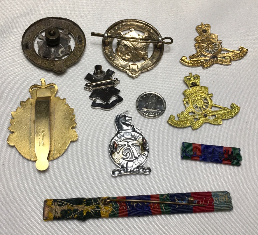 Assorted Canadian Military Badges