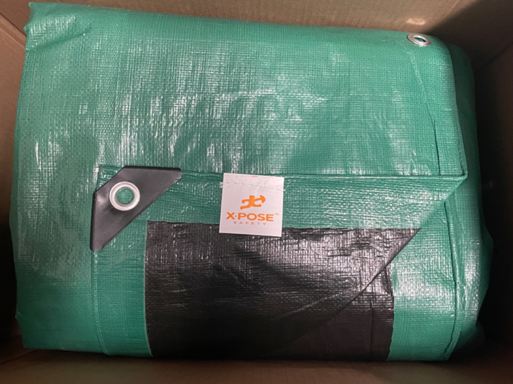 x-pose safety Safety Large Green Tarp