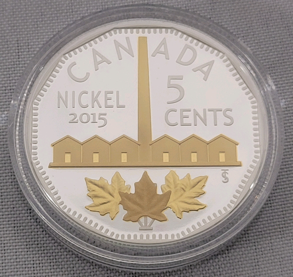 2015 Canadian Silver 5-Cent Nickel Fine Silver Coin ' Legacy of the ...