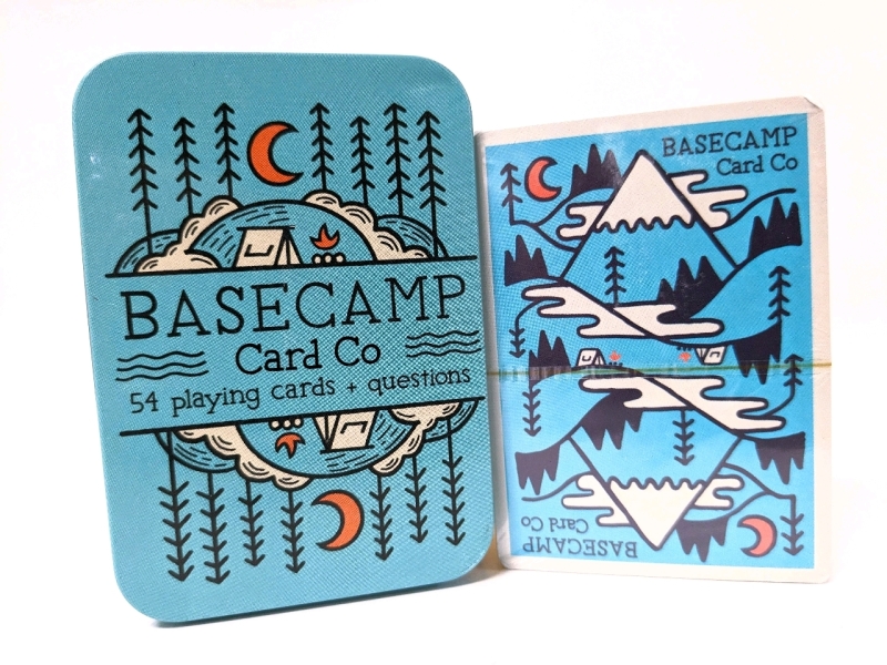 New BASECAMP Card Co : 54 Playing / Conversation Cards Questions
