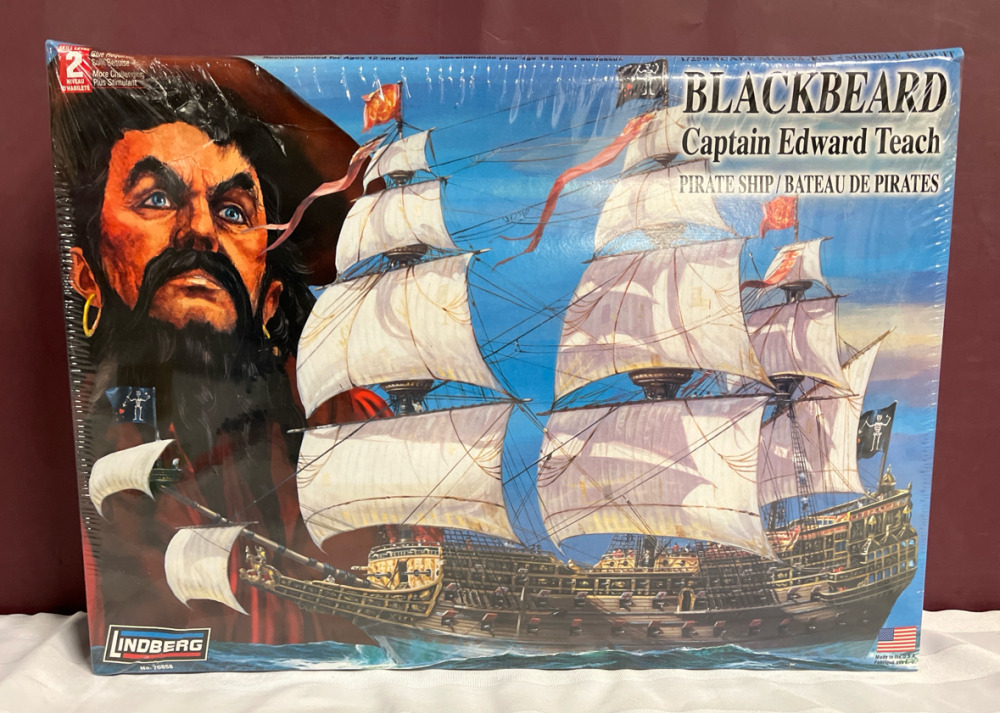 Lindberg Blackbeard Pirate Ship Model Kit