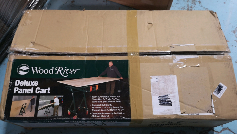 New Wood River Deluxe Panel Cart