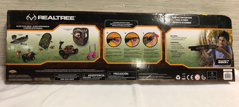 REALTREE MAX-7 Pump-Action Shotgun TOY New 30 inches long
