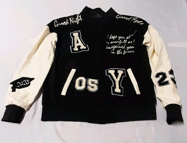 New Jackson Varsity Grad Jacket in Size L