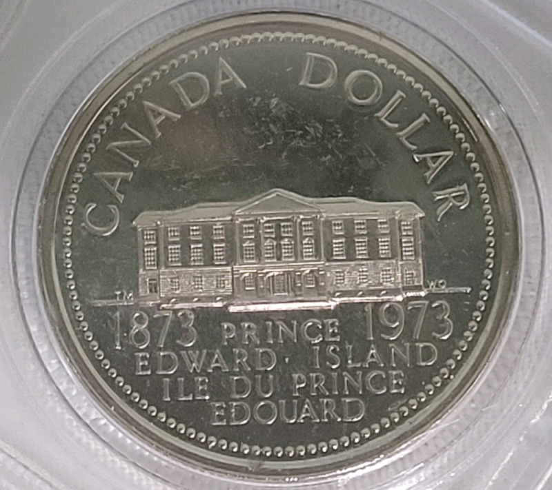 1973 (1873-) Canadian Prince Edward Island Coin Set in Case , Uncirculated