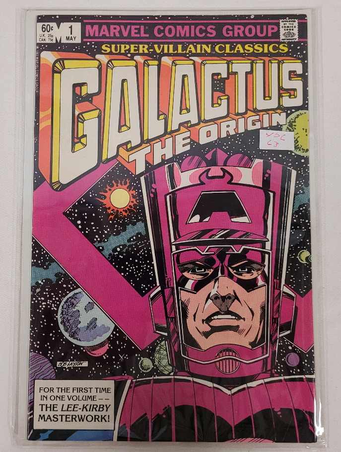 Marvel Comics ' Super-Villian Classics : GALACTUS Origin ' #1 Comic ...