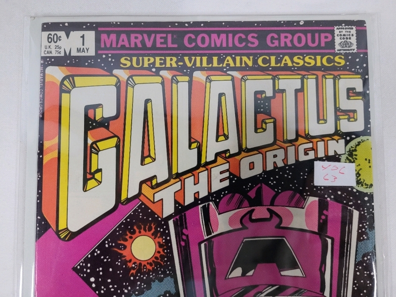 Marvel Comics ' Super-Villian Classics : GALACTUS Origin ' #1 Comic ...