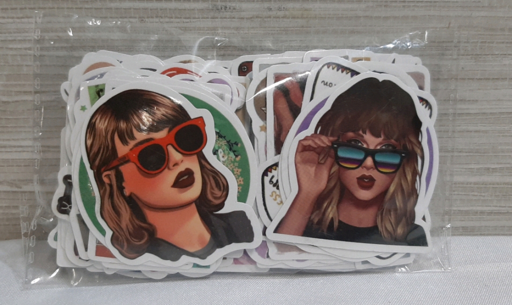 New Taylor Swift Themed Stickers 25 pcs