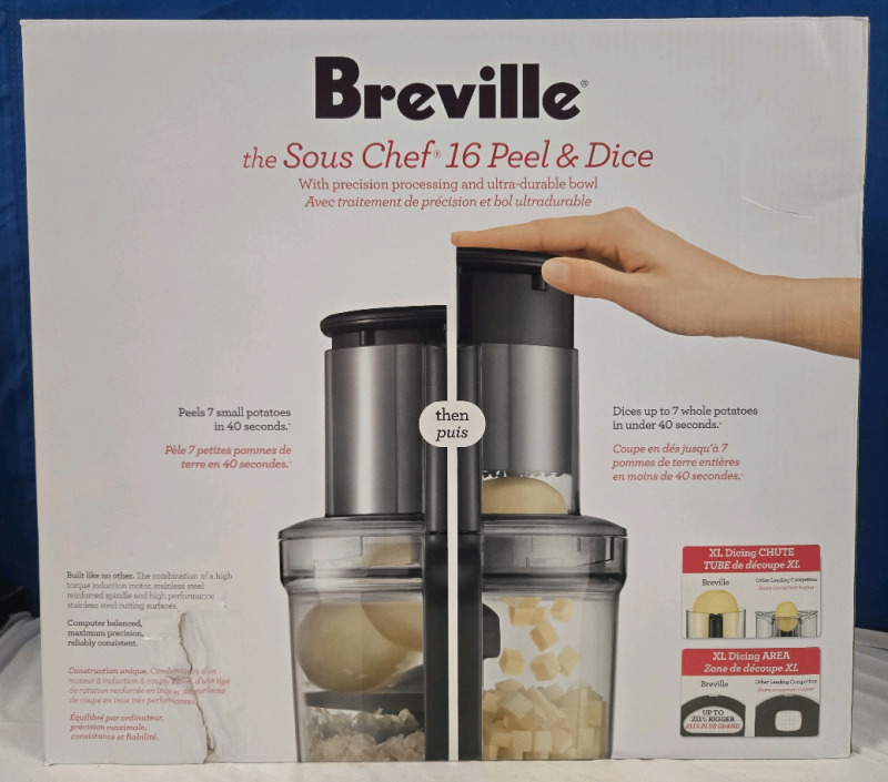 New | Breville The Sous Chef Peel and Dice Food Processor | 16 cup Max ...