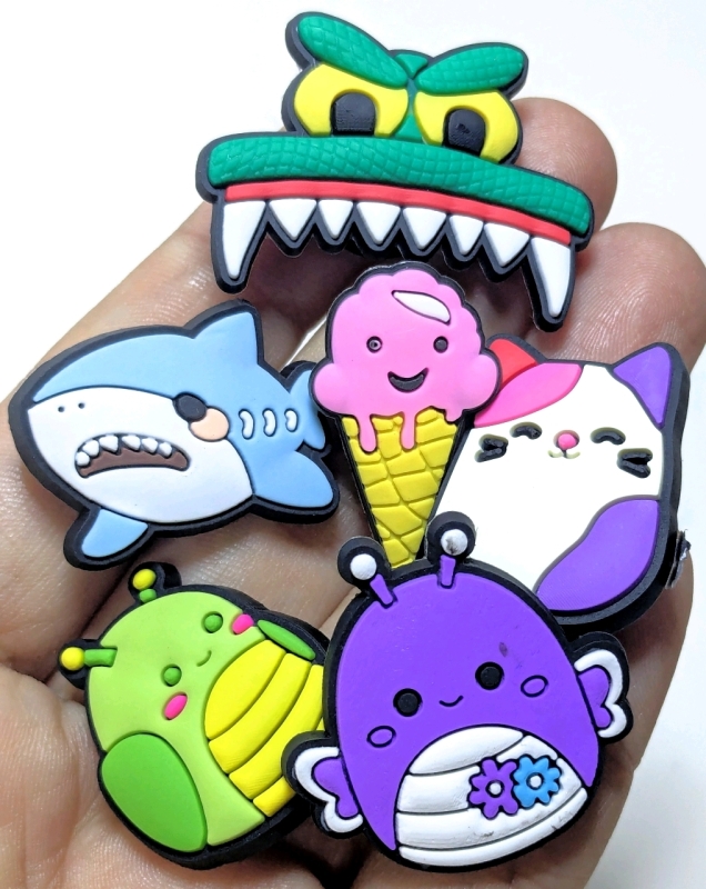 35 New Assorted Croc Charms | Squishmallows, Stanley Cups, DC ...