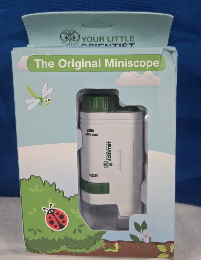 New | Your Little Scientist The Original Miniscope Microscope