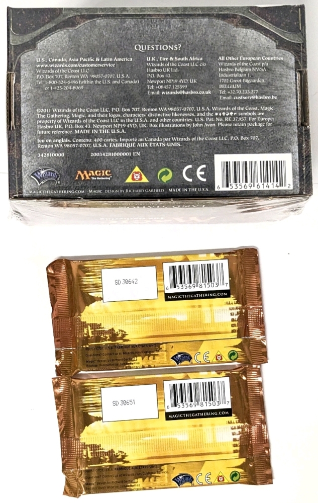 New MTG Magic The Gathering | Land Station (400 Basic Land Cards) & 2 ...