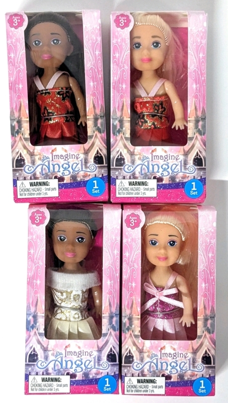 New BMe Gem Soap DIY Kit & 4 Imagine Angel 4 Tall Mini Fashion Dolls