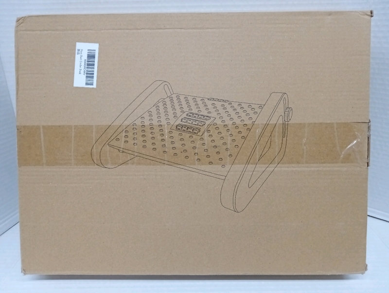 New In Box Adjustable Under Desk Footrest