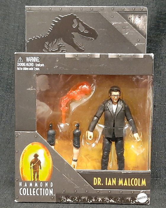 6 New Dr. Ian Malcolm Hammond Collection Figures from Mattel