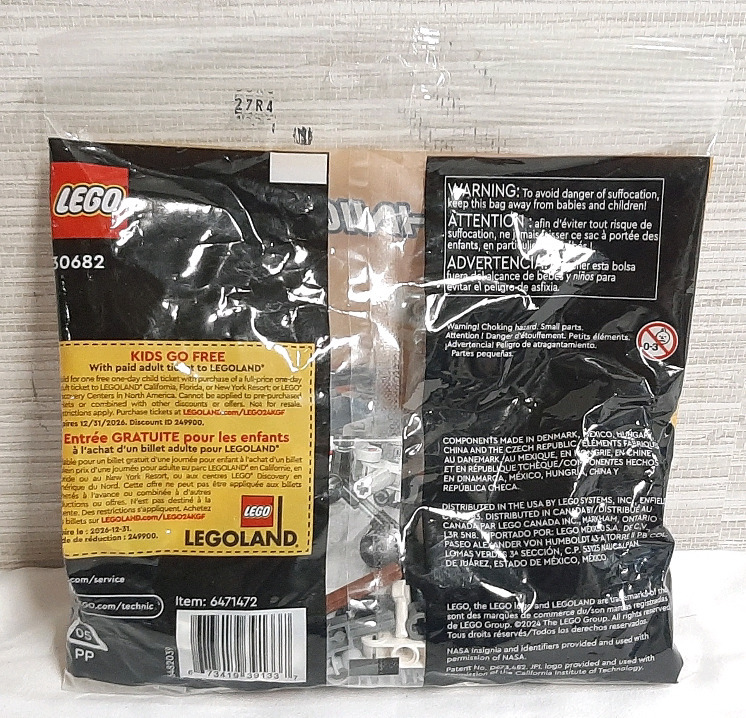 New Lego Technic Nasa Mars Rover Perseverance Build Set - 83pcs