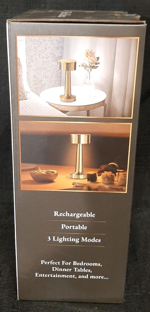 4 New in Box Bell Howell The Chelsea Rechargeable Lamp with Touch ...