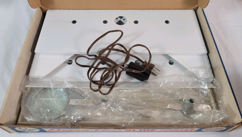 Vintage Logan Magna-View Illuminated Slide Sorter & Viewer w/3 ...