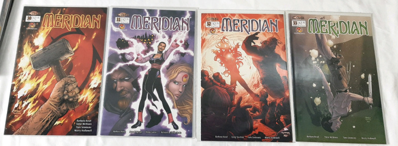 High Grade CrossGen Entertainment Meridian (2003) Comics, Issues #21-23 ...