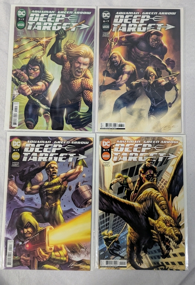 [Full Series] 7 DC Aquaman And Greed Arrow Comics.