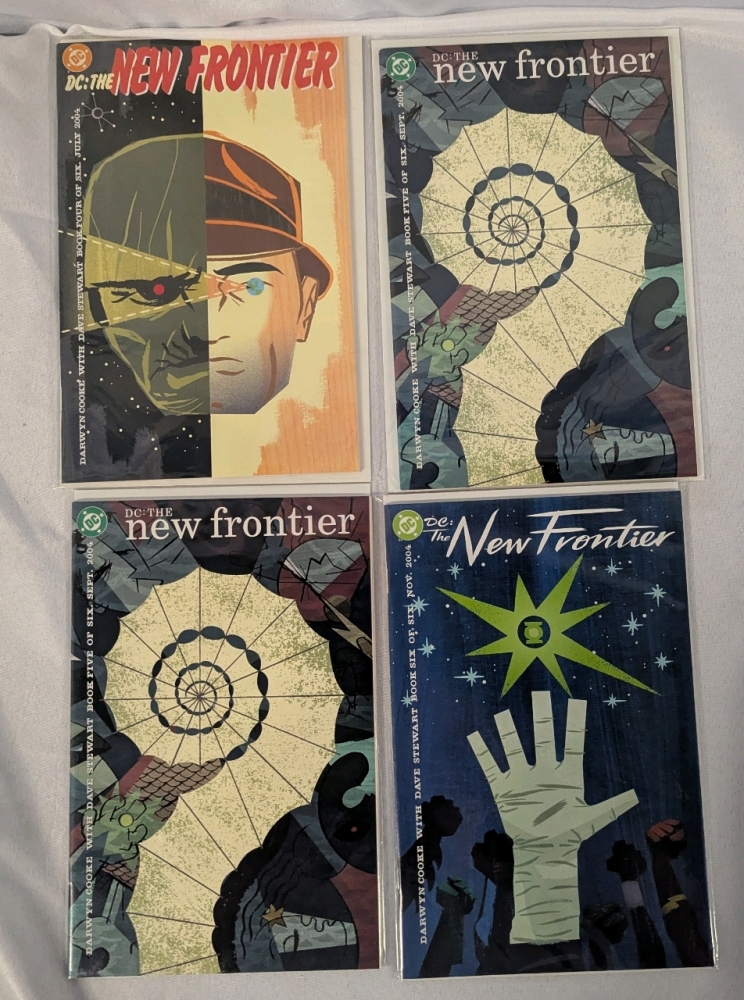 7 DC New Frontier Comics. By Darwyn Cooke. Complete Run. Issues 1-6.