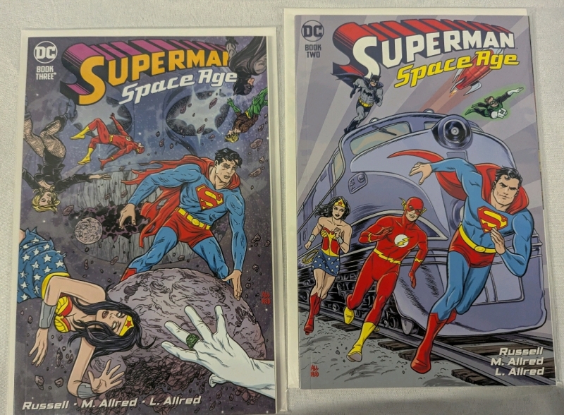 4 DC Superman Comics. Complete Run of Superman Space Age & Under a ...