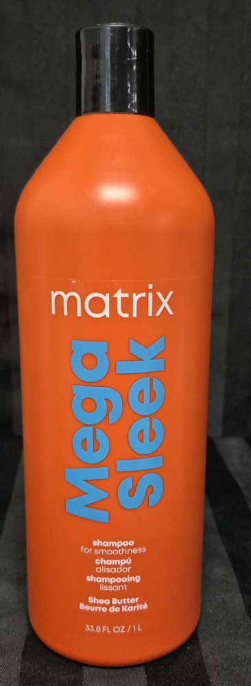 [See Desc] Matrix Mega Sleek Shampoo For Smoothness 1L Shea Butter
