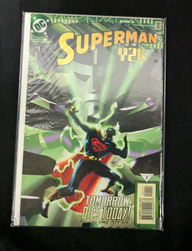 3 DC Superman Comics. 2 Superman Strength #3 and Superman Y2K.