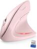 As-New Tecknet Ergonomic Wireless Mouse, TK-MS007, Pink