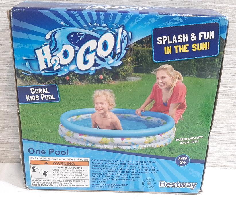 New H20 Go Coral Kids Pool