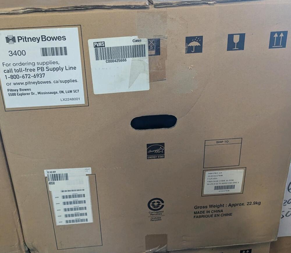 New Pitney Bowes 3400 Laser Printer.