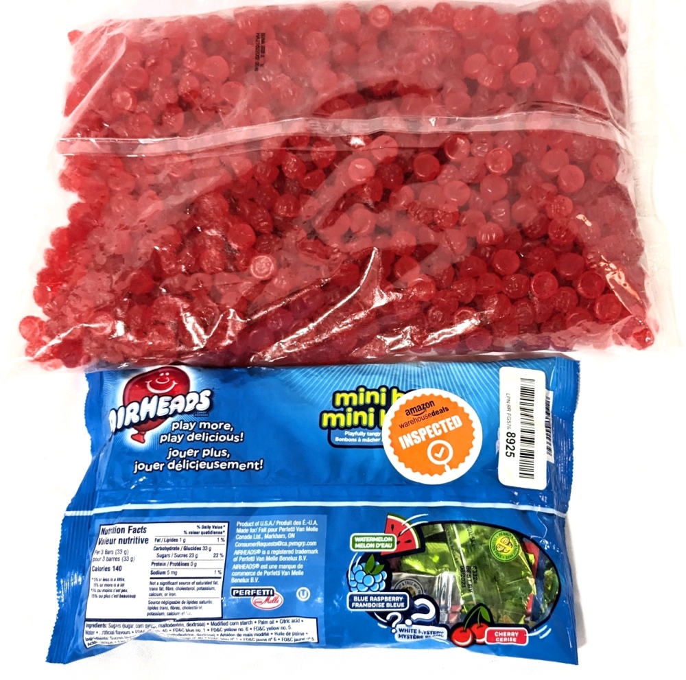 New Big Bags of Candy: Maynards Swedish Berries (2.26kg) and Airheads ...
