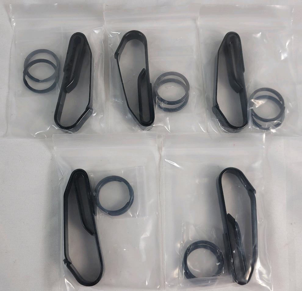 Five (5) Zak Tool Tactical Keyring Holder Belt Clip w/Key Rings