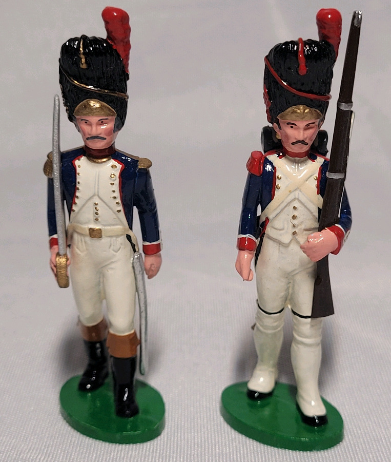 Trophy Miniatures ' Grenadiers of the 12th Line Infantry ' Toy Soldier ...