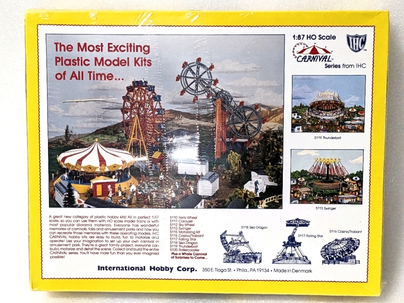 New IHC Carnival H0 Scale 1:87 Sea Dragon Model Kit #5118.